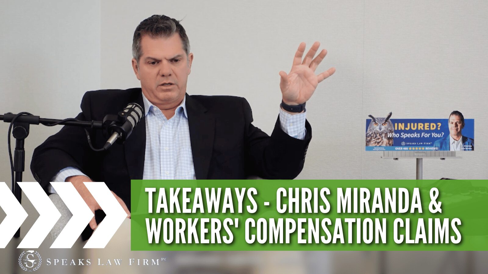 Takeaways - Chris Miranda & Workers' Compensation Claims